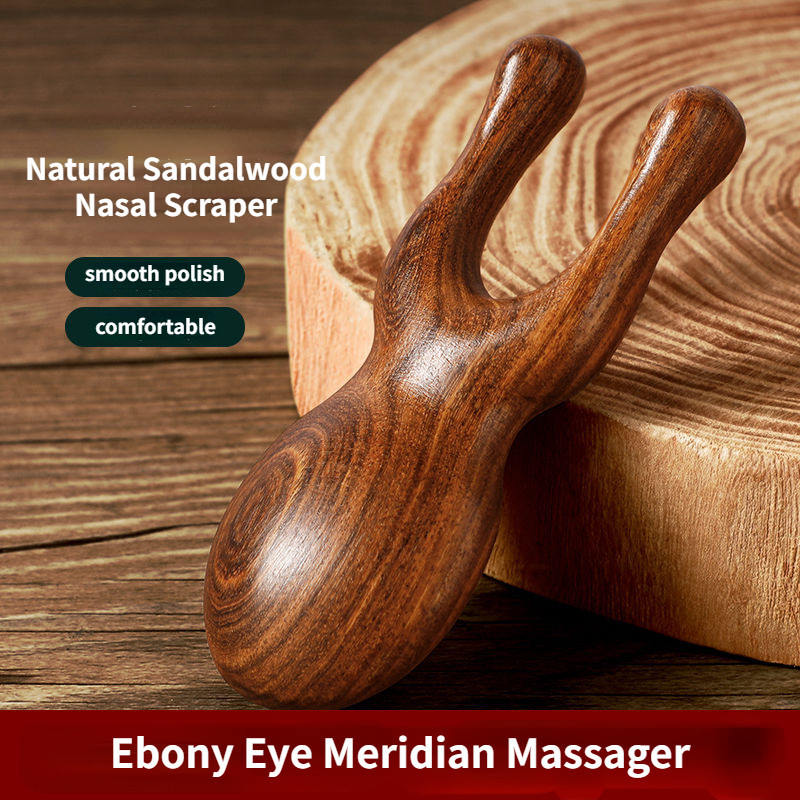 Sandalwood Eye Massager Massage Comb Eye, Facial, and Nasal Bridge ...