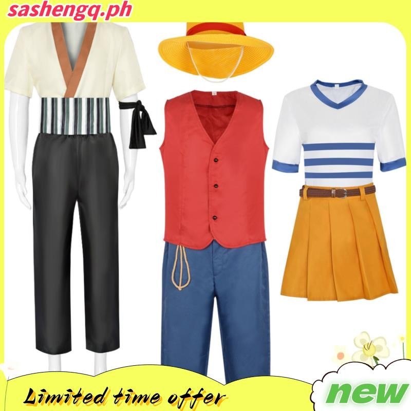 Anime Movie Zoro Cosplay Costume Live Action Cosplay Top Pants Full Set ...