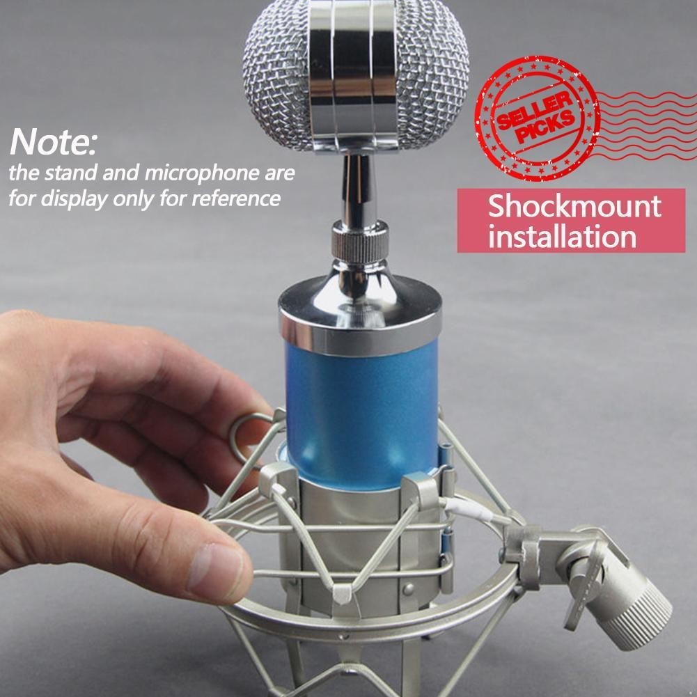 1 Pcs Metal Microphone Shock Mount Large Film Shock Special Microphone ...