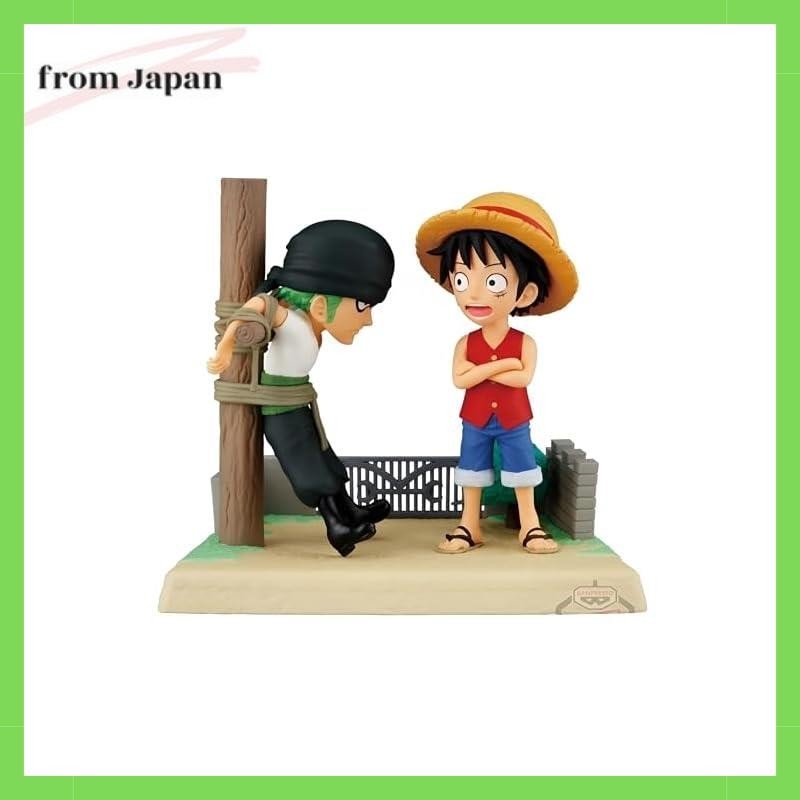One Piece World Collectible Figure Log Stories: Luffy & Zoro | Shopee ...
