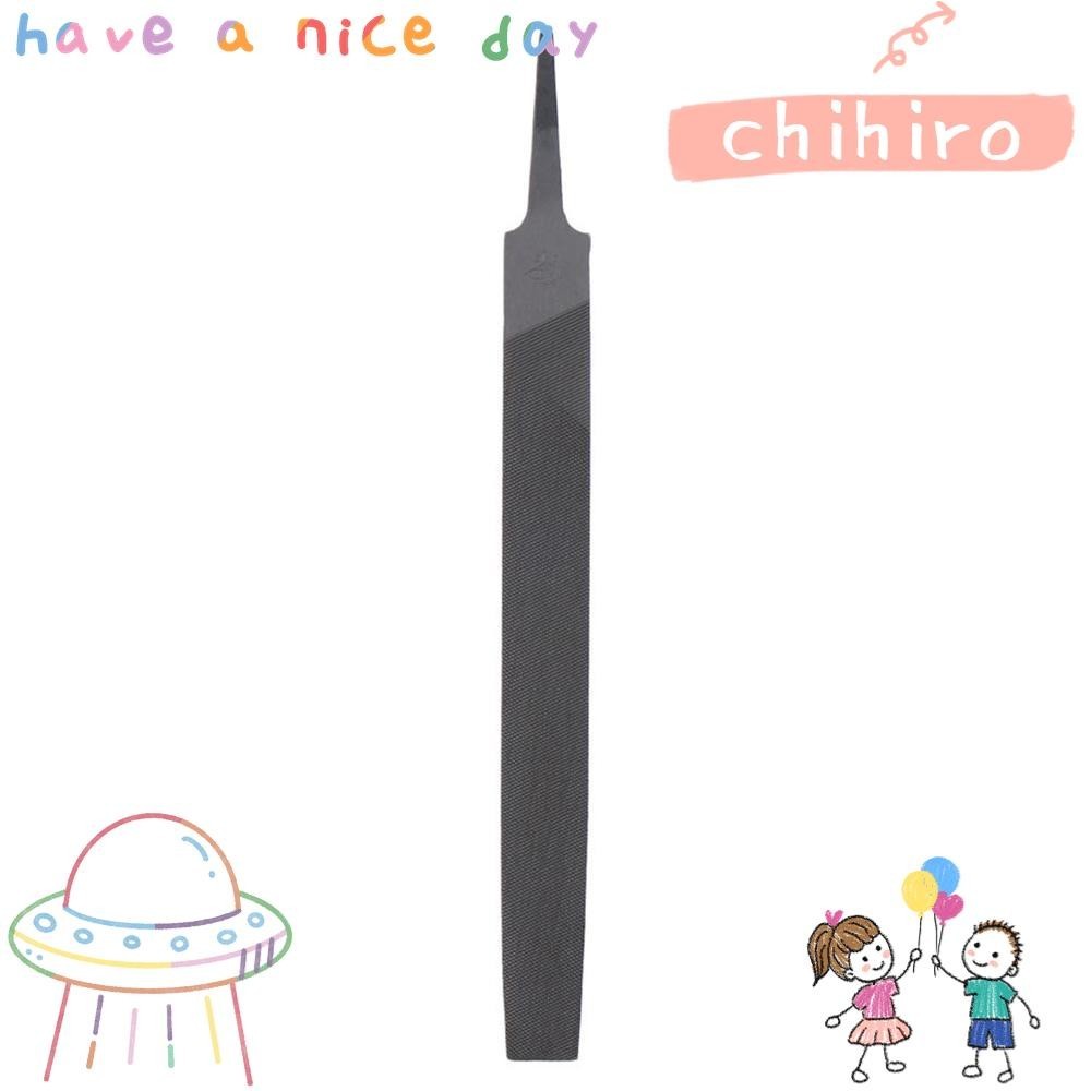 CHIHIRO1 Hand File, 6'' Length Handleless Half Round Half Round Medium ...