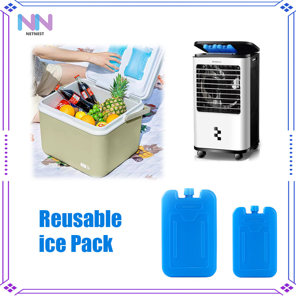 Safe Material 0.45L 0.6L Reusable Ice Pack Long-Lasting Cooling Outdoor ...