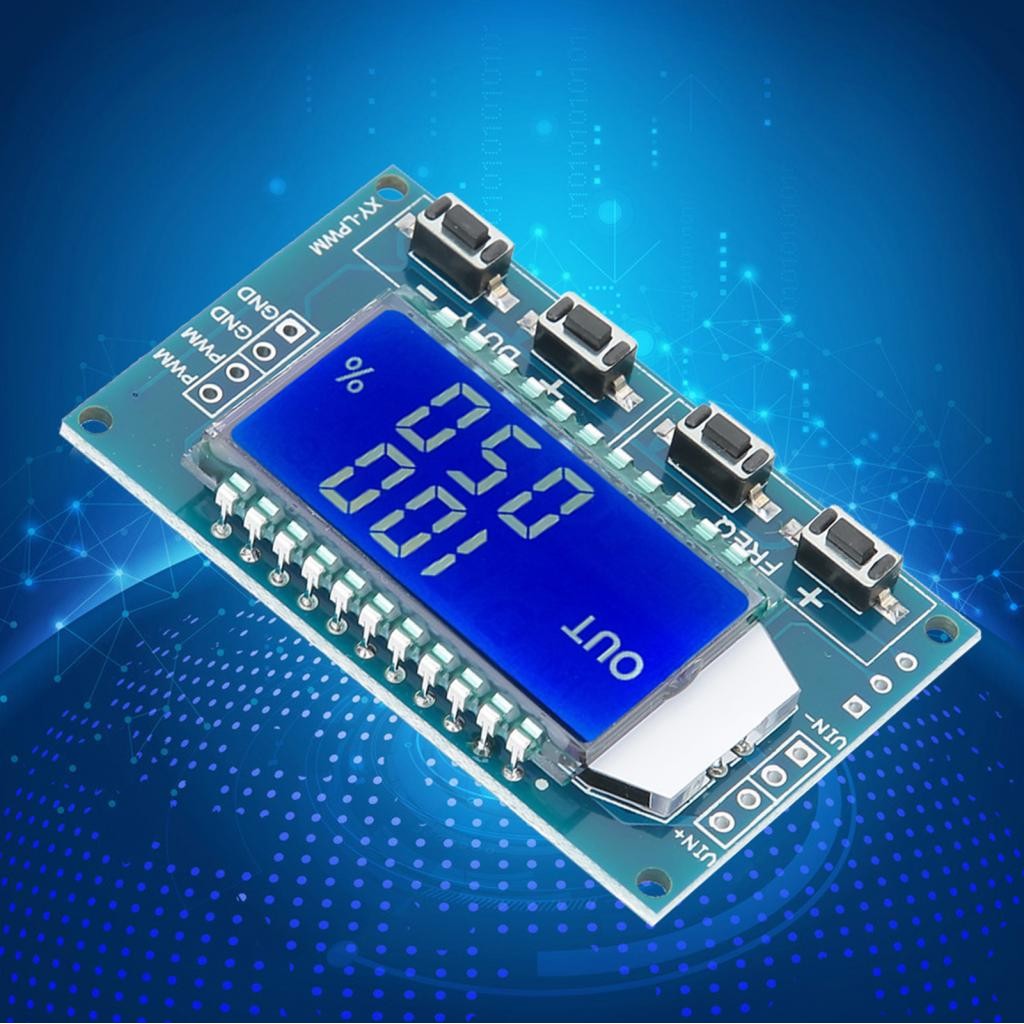 Soxii PWM Generator LCD Display Frequency and Duty Cycle Adjust Wide ...
