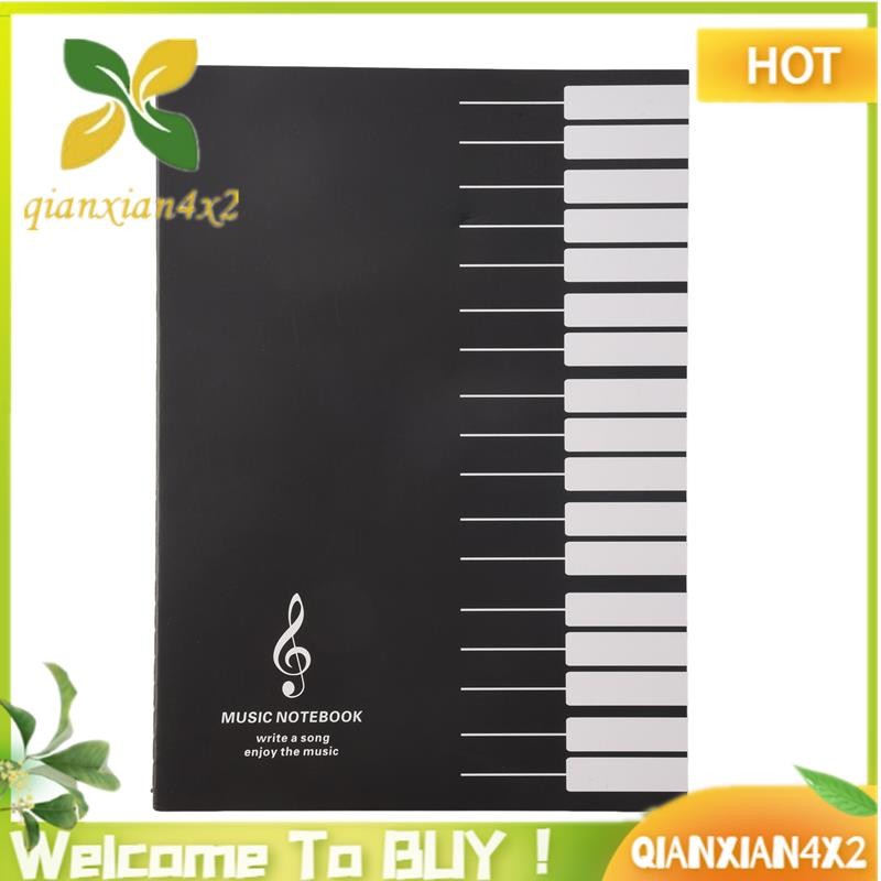 Five Lines Music Notes Notebook Music Tab Staff Stave Notebook | Shopee ...