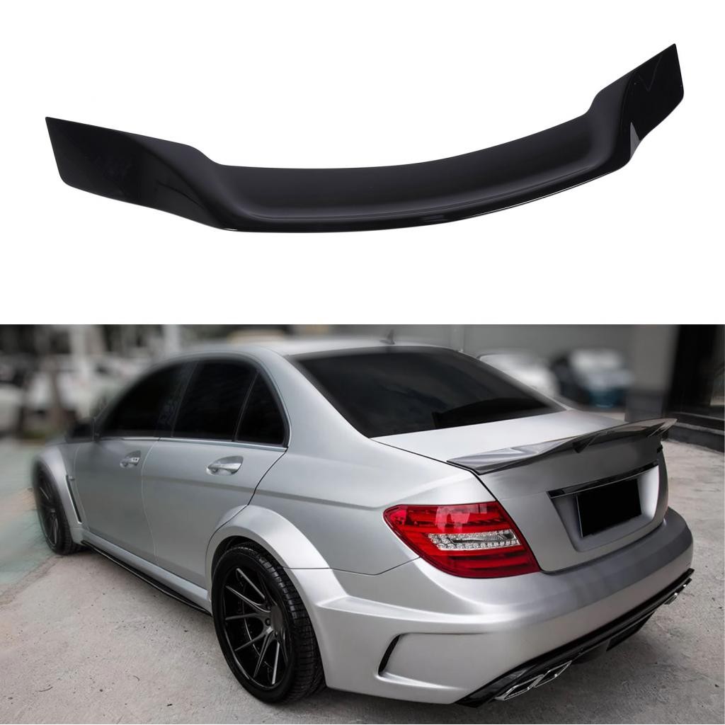 Yohooo Rear Tailgate Spoiler Wing Gloss Black Reduced Wind Noise Trunk ...