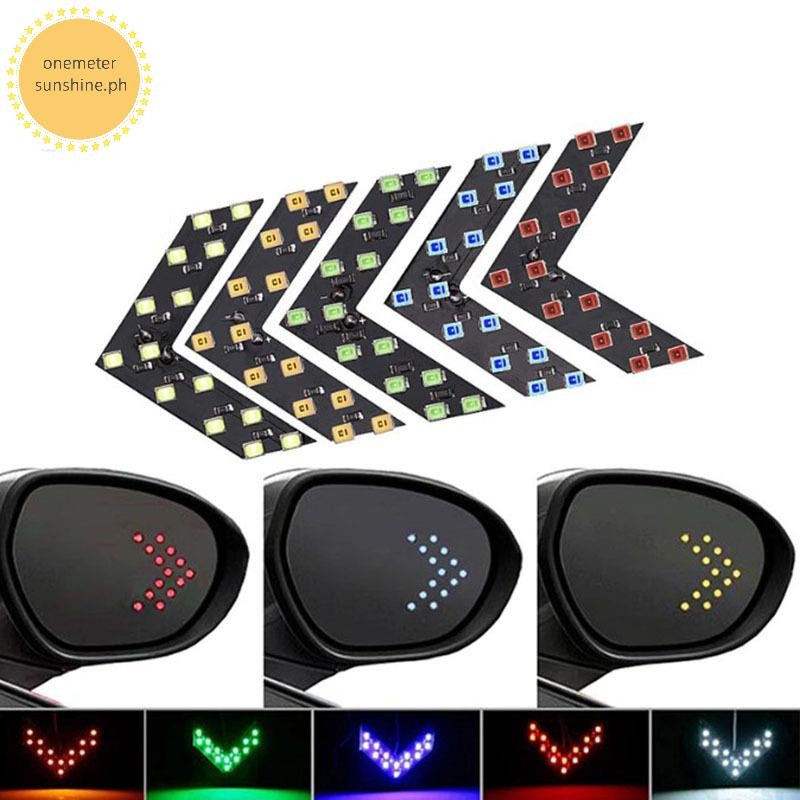 onemeter 14-SMD LED Arrow Panel Light Car Rearview Mirror Indicator ...