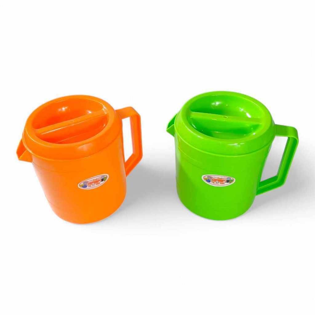 WiseNanay 1-Liter Water Jug Container Plastic Pitchel Opaque Pitcher ...