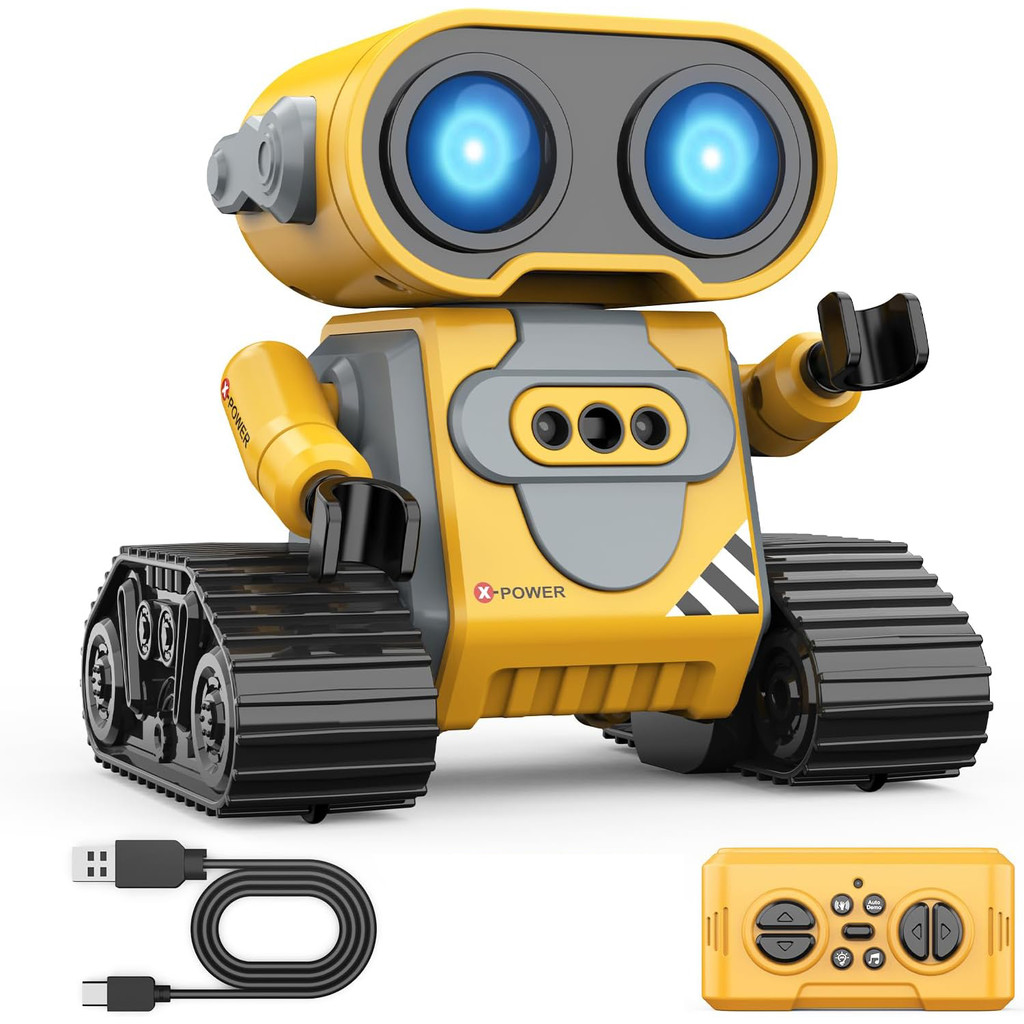 iBliver Robot Toys, Remote Control Robot Toy, RC Robots for Kids with ...