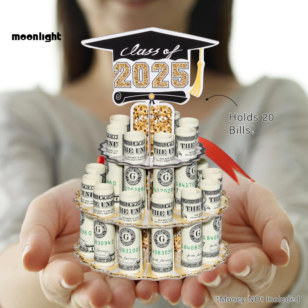 MO Wooden Money Tower Class of 2025 Graduation Money Holder Tower ...