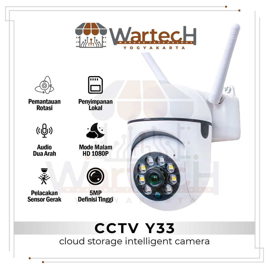 CCTV Smart Y33 Wide Camera Auto Tracking IP Camera PTZ V360 Pro 2-Way ...
