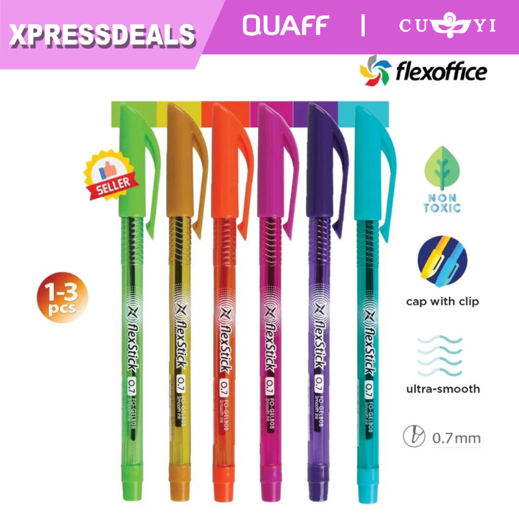 Flexstick Flexoffice Smooth Ink Ballpen 1pc | 3pcs | 0.5m | 0.7m Black ...
