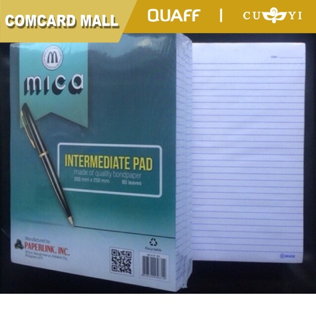 [1 WHOLE PAD] MICA Intermediate Pad 80 Leaves | CPM | Shopee Philippines