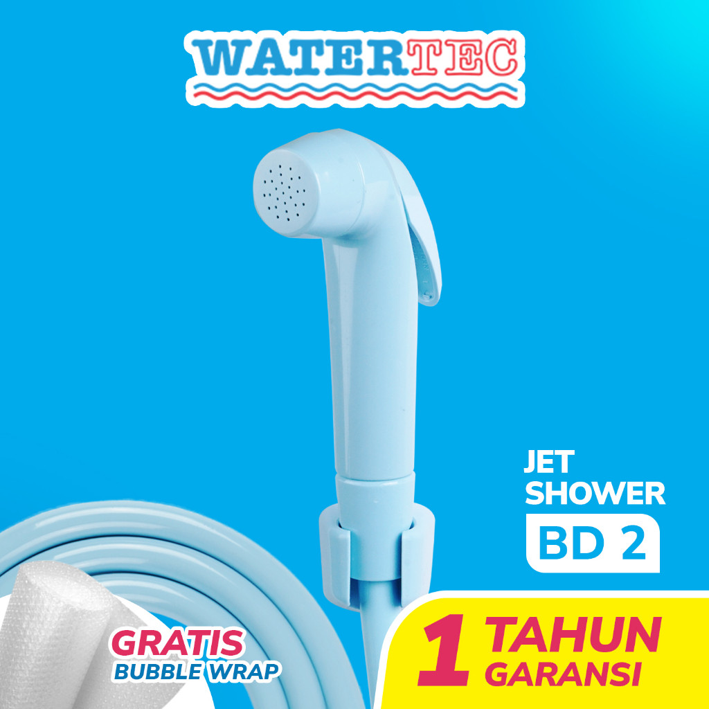 Watertec Jet Shower Cebok Toilet Washer Bidet Polymer 1/2" (BD2 SKB ...