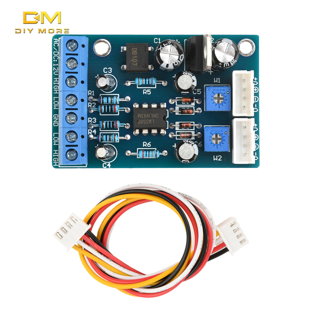 DIYMORE AC/DC 12-15V VU Meter Driver Board Amplifier Front-End ...