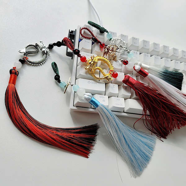 artisan keycap keycap Customized wooting Keyboard Ribbon Lanyard ATK68 ...