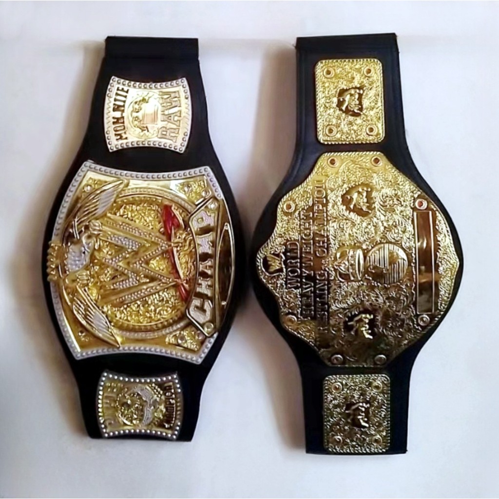 Props Heavyweight Model Belt Fighting Gold Belt Champion cosplay ...