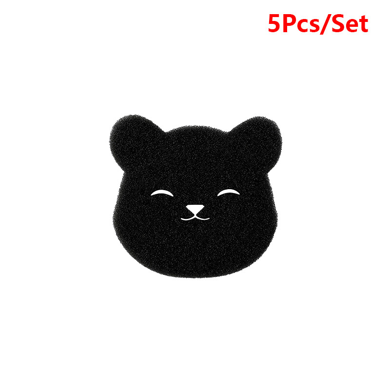 IGO 5pcs Hair Remover Bear Shape Laundry Ball Washing Machine Lint ...