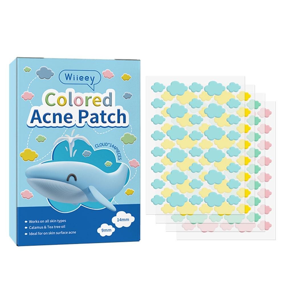 200pcs/144pcs Color Cute Acne Sticker Star Cloud Love Moon Special ...