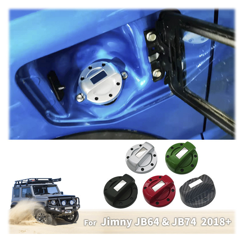 1Pcs ABS Gas Fuel Tank Cap Trim Cover For Suzuki Jimny Gen4 JB64 JB74 ...