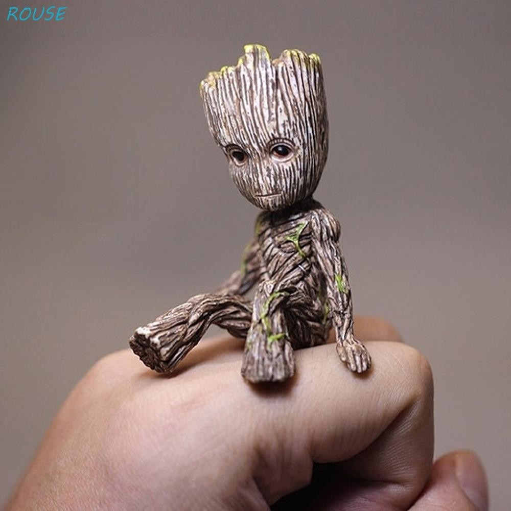 ROUSE Tree Man Groot for Kids Model Doll Avengers 6CM Action Toy Figure ...