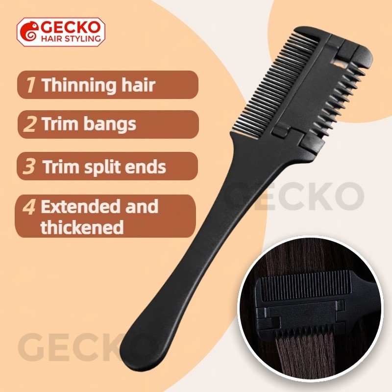 2 in1 Trimmer Styling Comb Thinning Hair Clipper Haircut Comb Hair ...