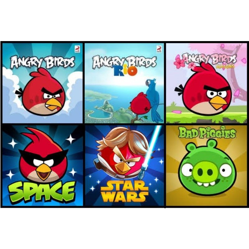 ANGRY BIRD PC COLLECTION WITH FREE EXTRA GAMES | Shopee Philippines