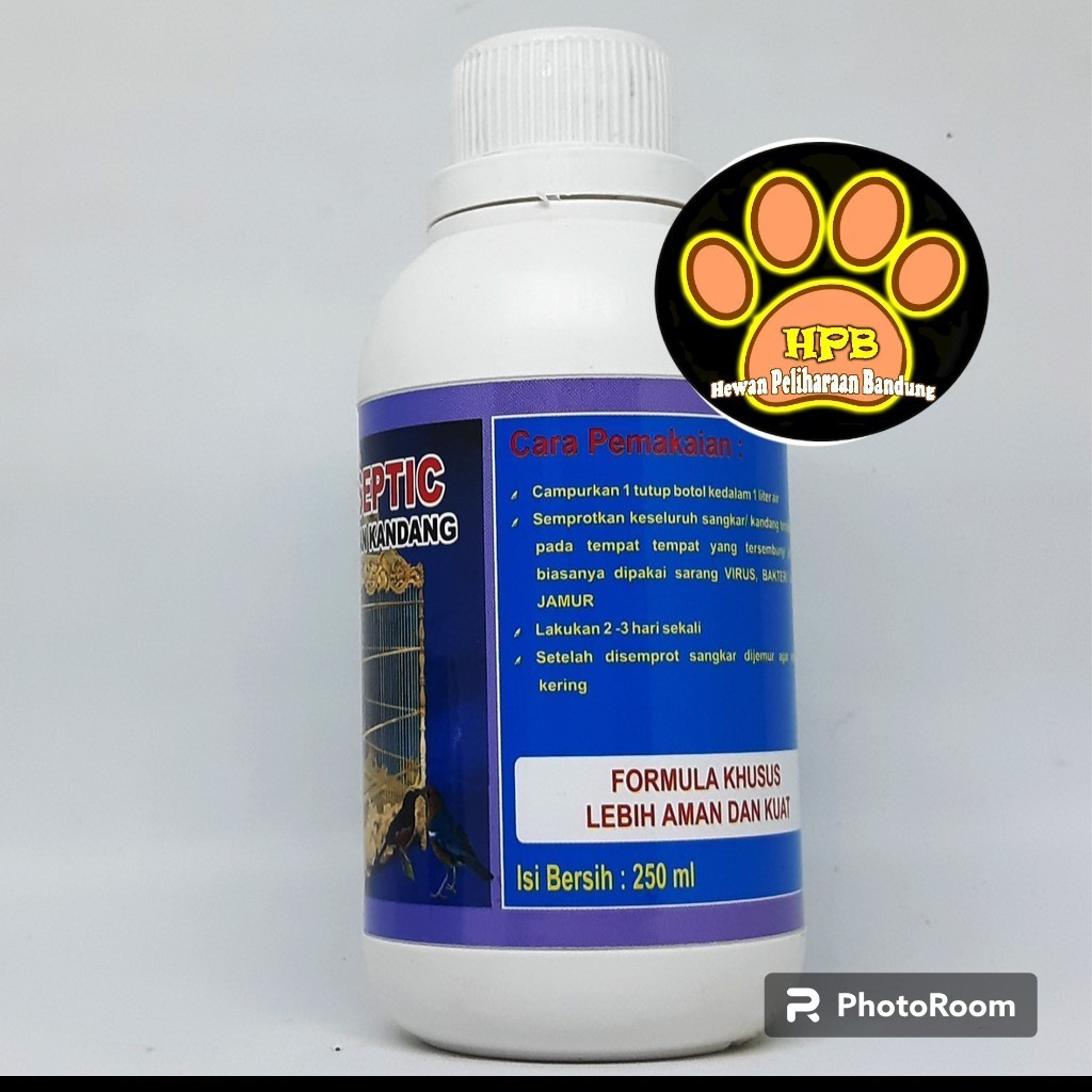 Bird Cage Cleaning Medicine ANTISEPTIC ANTISEPTIC Disinfectant Ant Flea ...