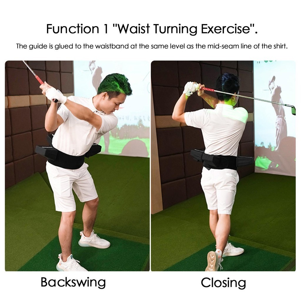 Golf Swing Training Aid Effective Waist Turning Aid Golf Swing Trainers ...