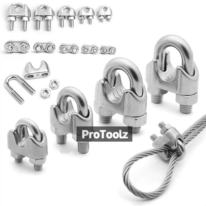 3mm-16mm Stainless Steel Wire Rope Clip thimble turnbuckle Wire Rope ...