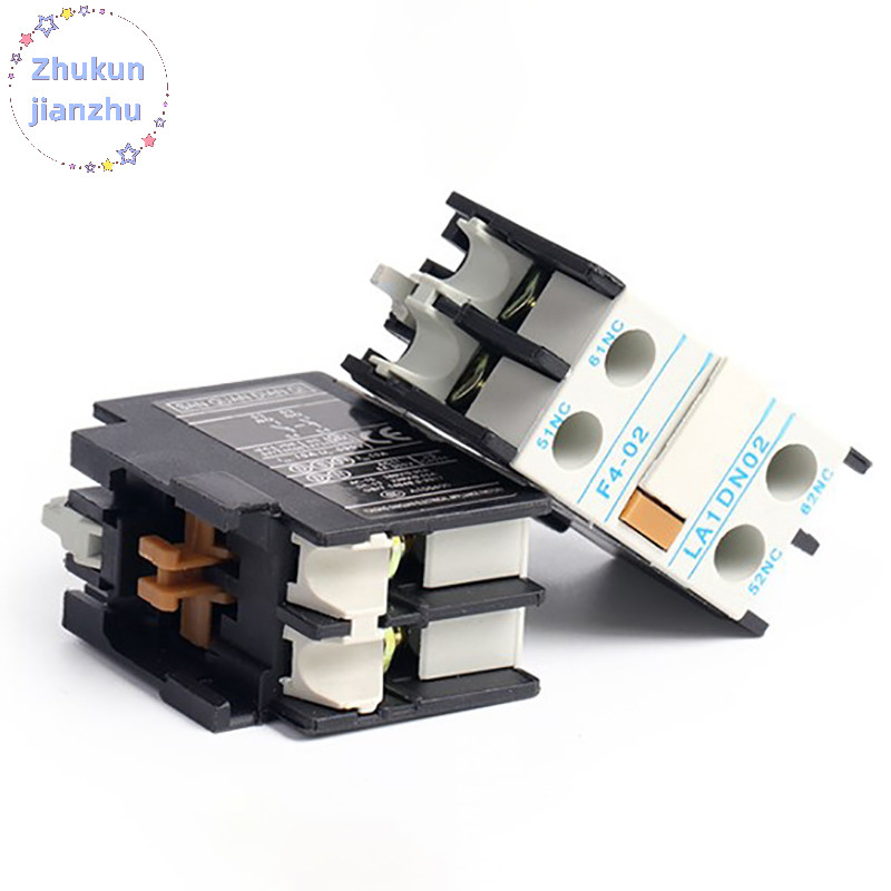 zhukunjianzhu AC Contactor CJX2 LA1-DN22 LA1-DN11 Auxiliary Contact Block Switch F4-22 F4-13 F4 ...