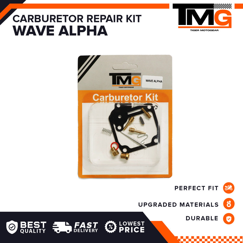 Wave Alpha - Carburetor Repair Kit for Motorcycle | Shopee Philippines