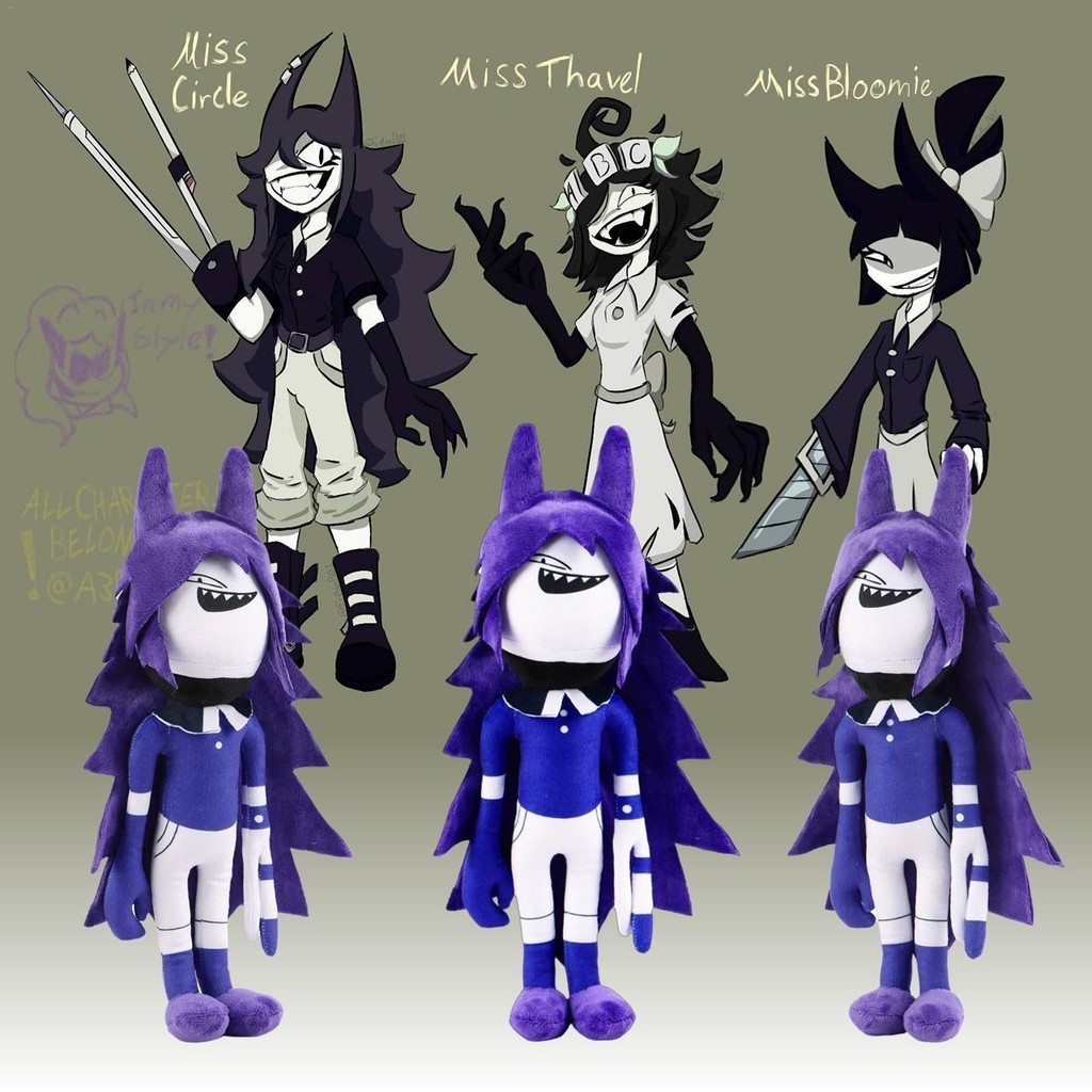 Fundamental Paper Education Plush Toy Miss Circle Doll playph | Shopee ...