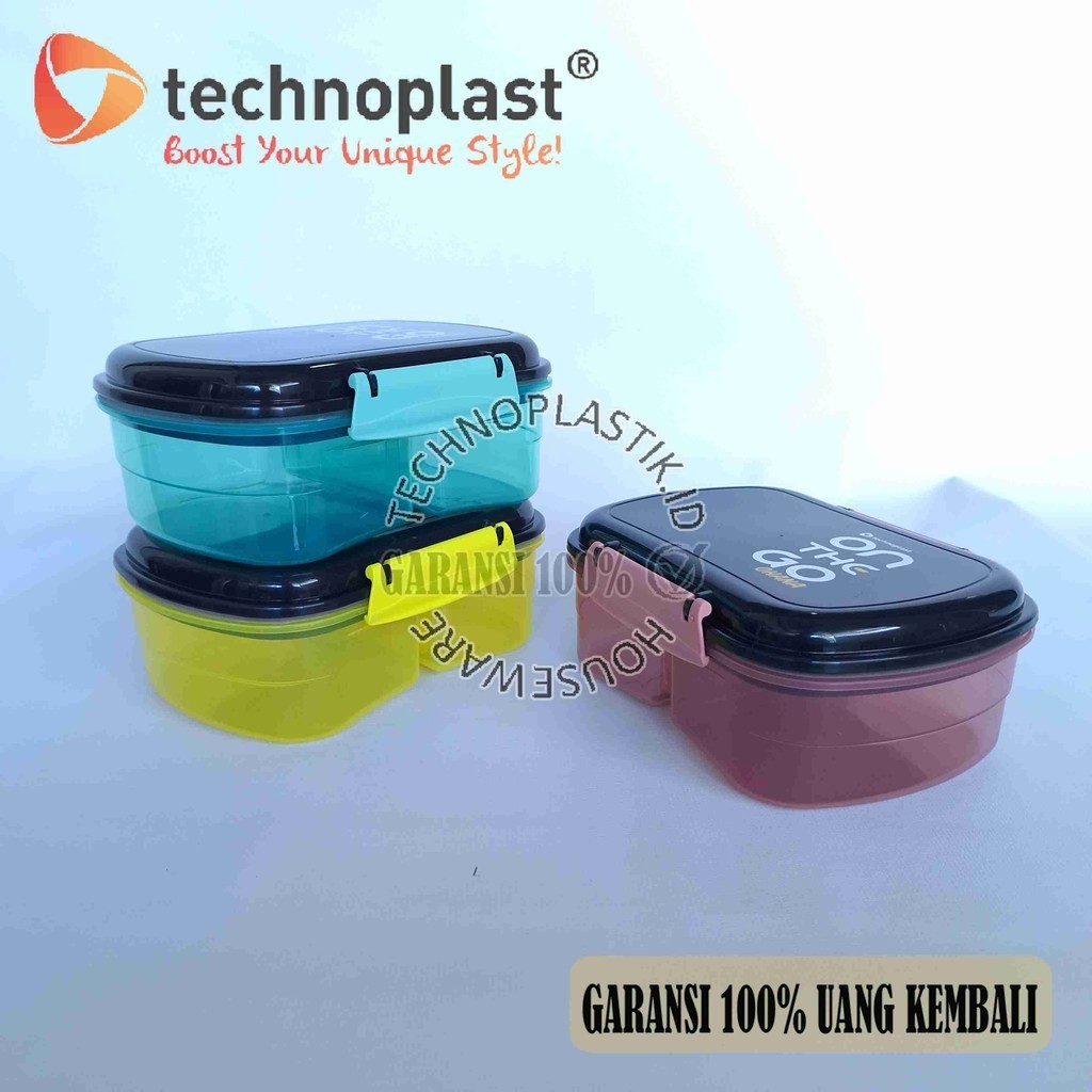 Technoplast Lunch Box OnTheGo Lunch Box 800Ml | Shopee Philippines