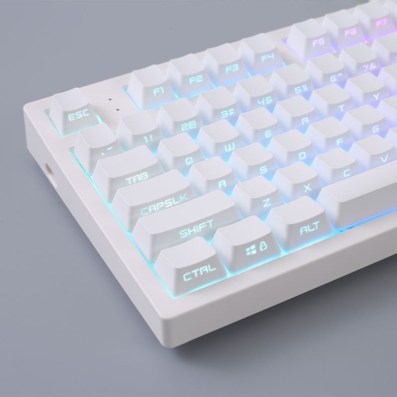 Side Engraved Translucent Keycaps OEM height PBT Personality Gradient ...
