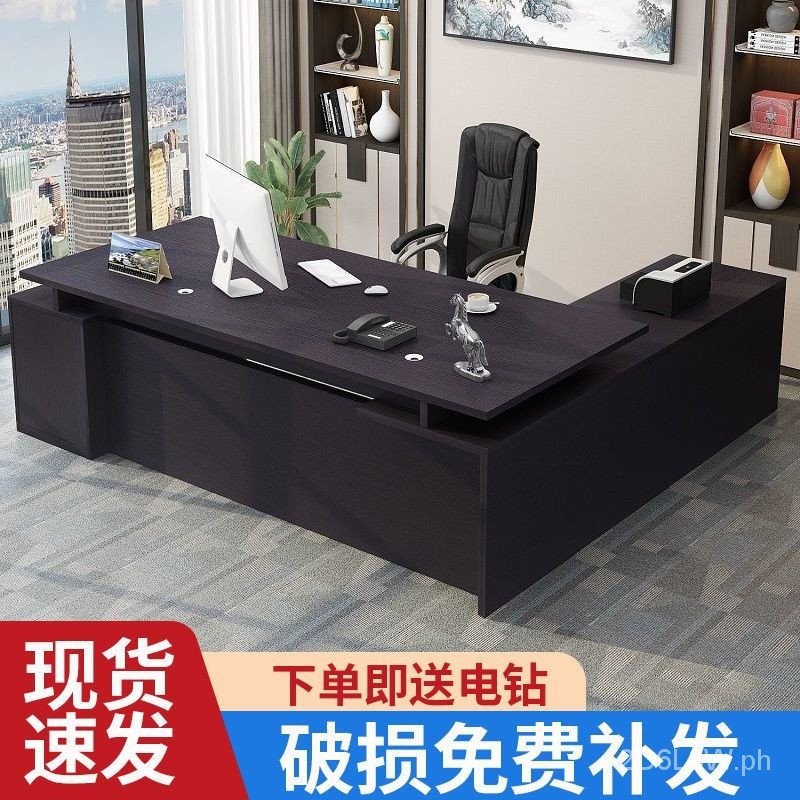 Boss Desk Executive Desk Office Desk Combination Office Desk President ...