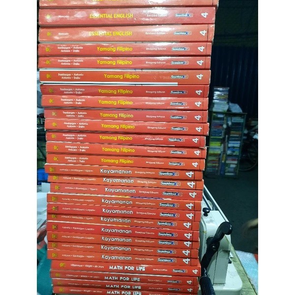 Grade 4 Books Essentials English,Kayamanan Ap, Math for Life, Yamang ...