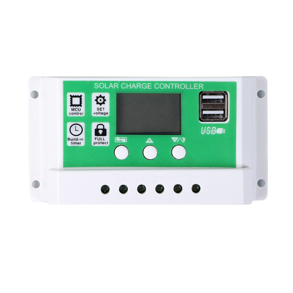 GG+100A Solar Charge Controller 12/24V PWM Solar Panel Controller ...