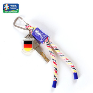 UEFA Euro 2024 Braided cord keychain UK France Germany Italy Portugal ...