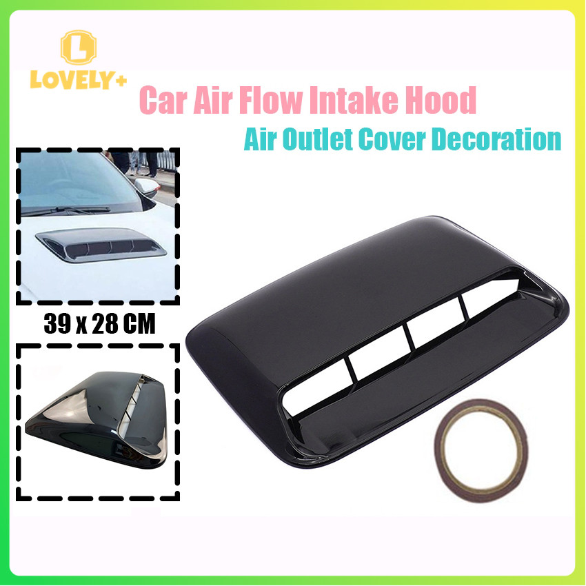 Universal Air Flow Intake Hood Scoop Body Kit Intake Hood Scoop Bonnet ...