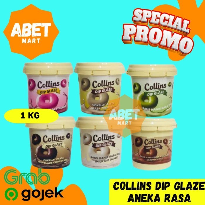 Collins Dip Glaze All Flavors 1Kg - Tiramisu Chocolate Matcha ...
