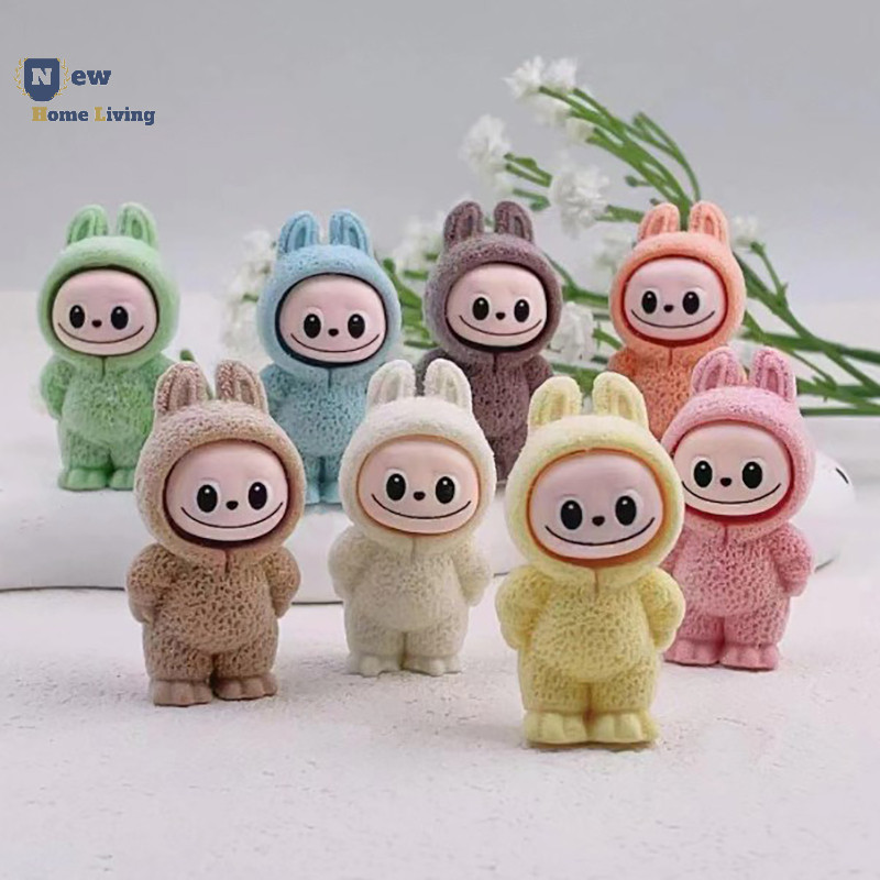 NHL> Random Labubu The Monsters Excig Cardiac Macarone Anime Action ...