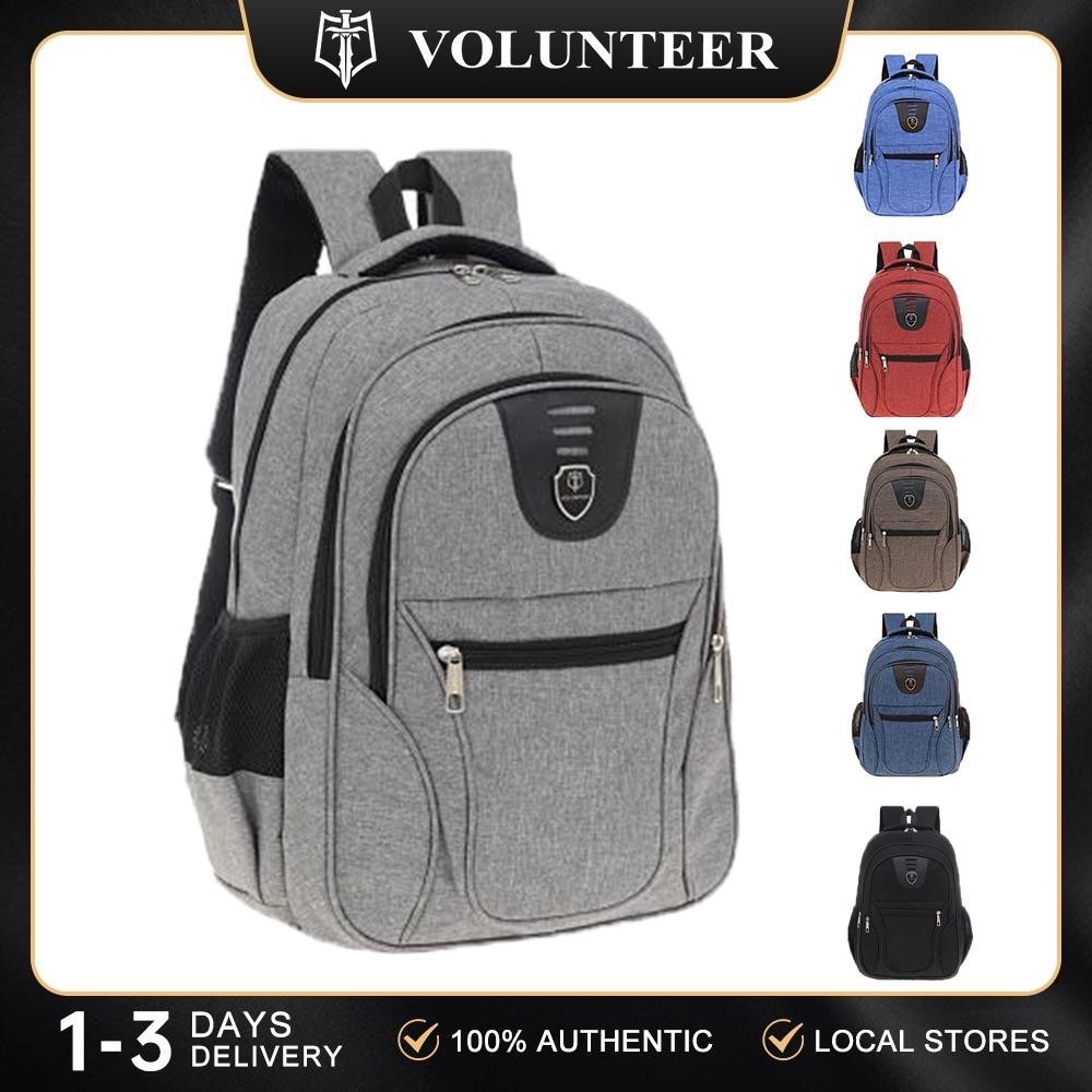 【NEW STYLE】VOLUNTEER Backpack For Women And Men Color School Bag High ...