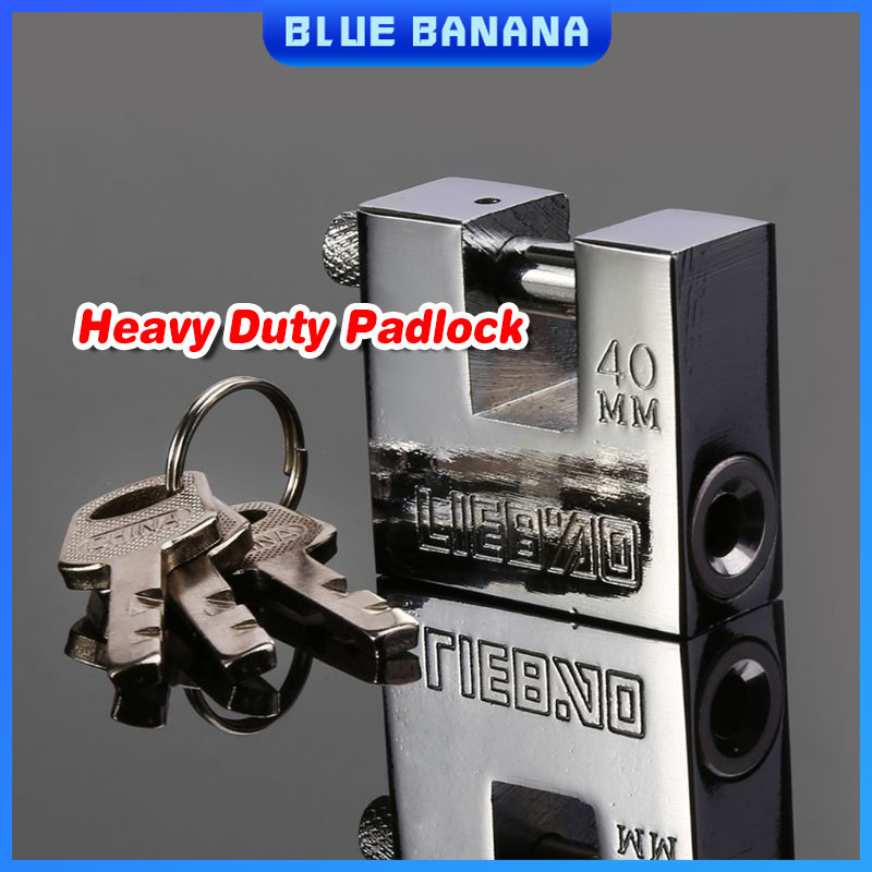 90mm Stainless Steel Anti-Theft Padlock Heavy Duty Padlock Super Large ...