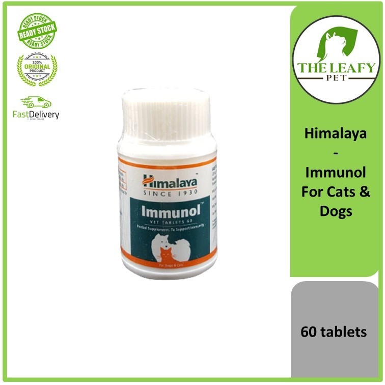 Himalaya Immunol Cats & Dogs - 60 tablets | Shopee Philippines