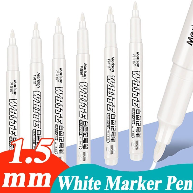 Waterproof Permanent Metal Marker White Paint Gel Pen / DIY Graffiti ...