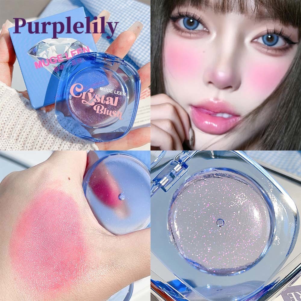Transparent Jelly Powder Blusher - Temperature Color Change Crystal ...