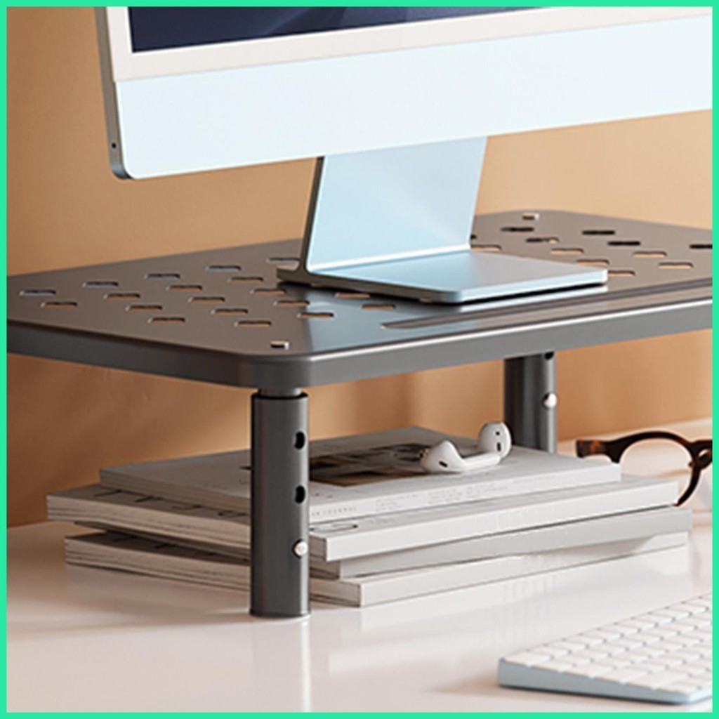 Computer Monitor Stand Small Computer Screen Stand Metal Monitor Stand ...