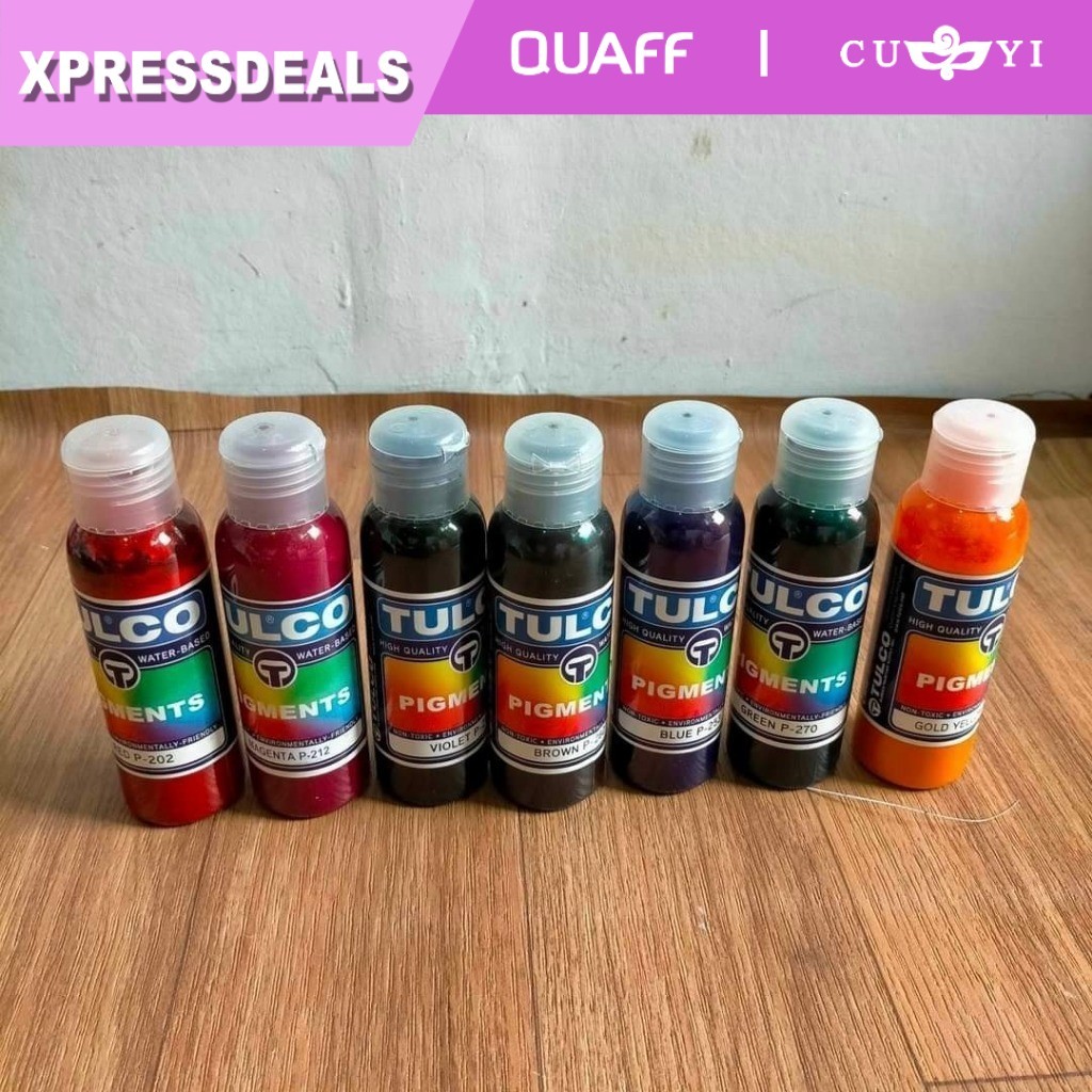 [100G] Tulco Pigment Standard Colors Textile Paint Silk Screen Printing ...