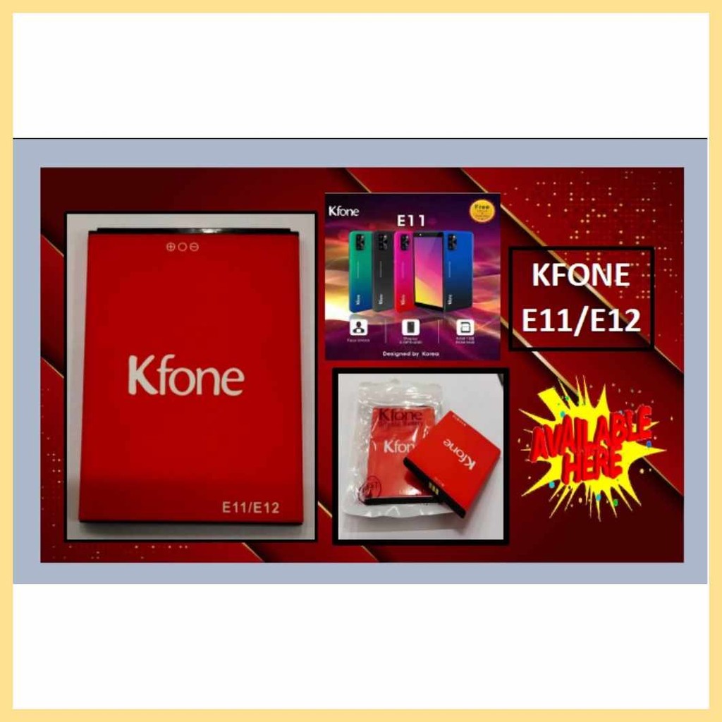 KFONE$BA'ORIGINAL$vu&BATTERY!sK[***,lo[E12,E11-K***-IDIRECT-USUPPLIER-BFROM KFONE | Shopee ...