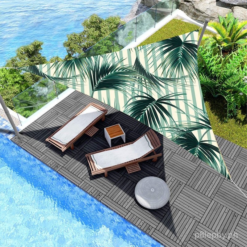 Camping Decoration Outdoor Courtyard Awning Sunshine Room Canopy Sun ...